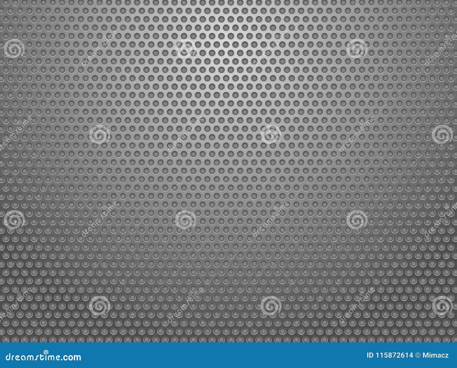 Perforated Metal Sheets Background Stock Illustration - Illustration of ...