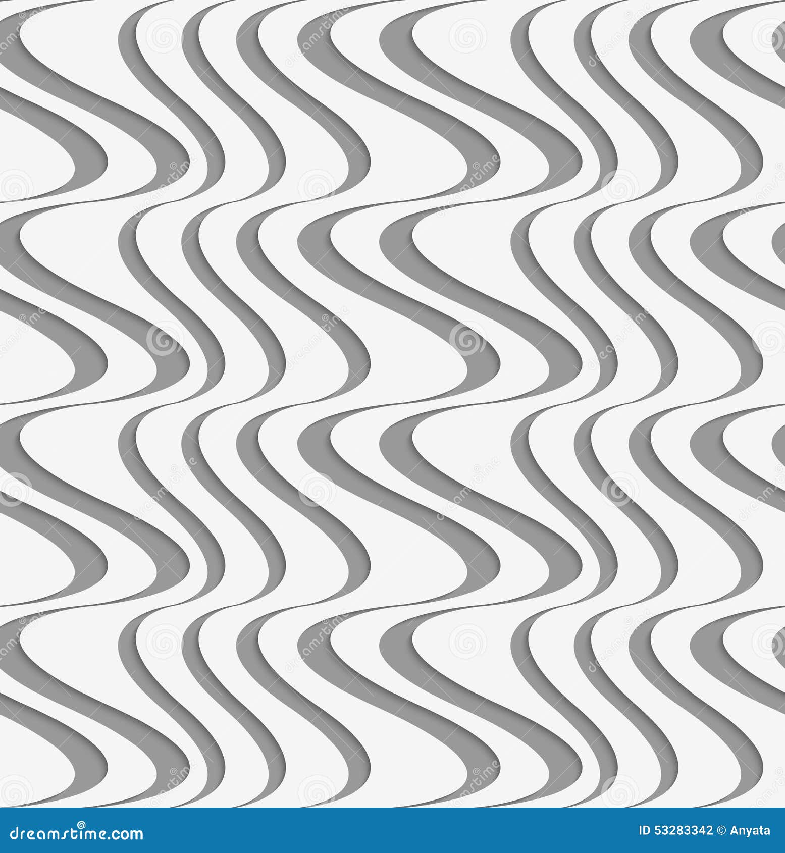 Perforated Paper with Vertical Uneven Waves Stock Vector - Illustration ...