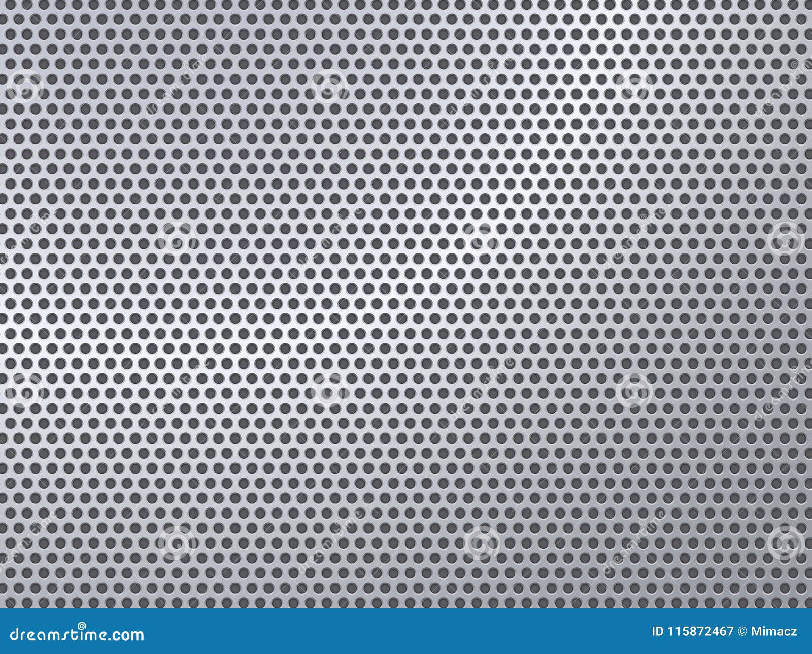 Perforated silver pattern stock illustration. Illustration of ...