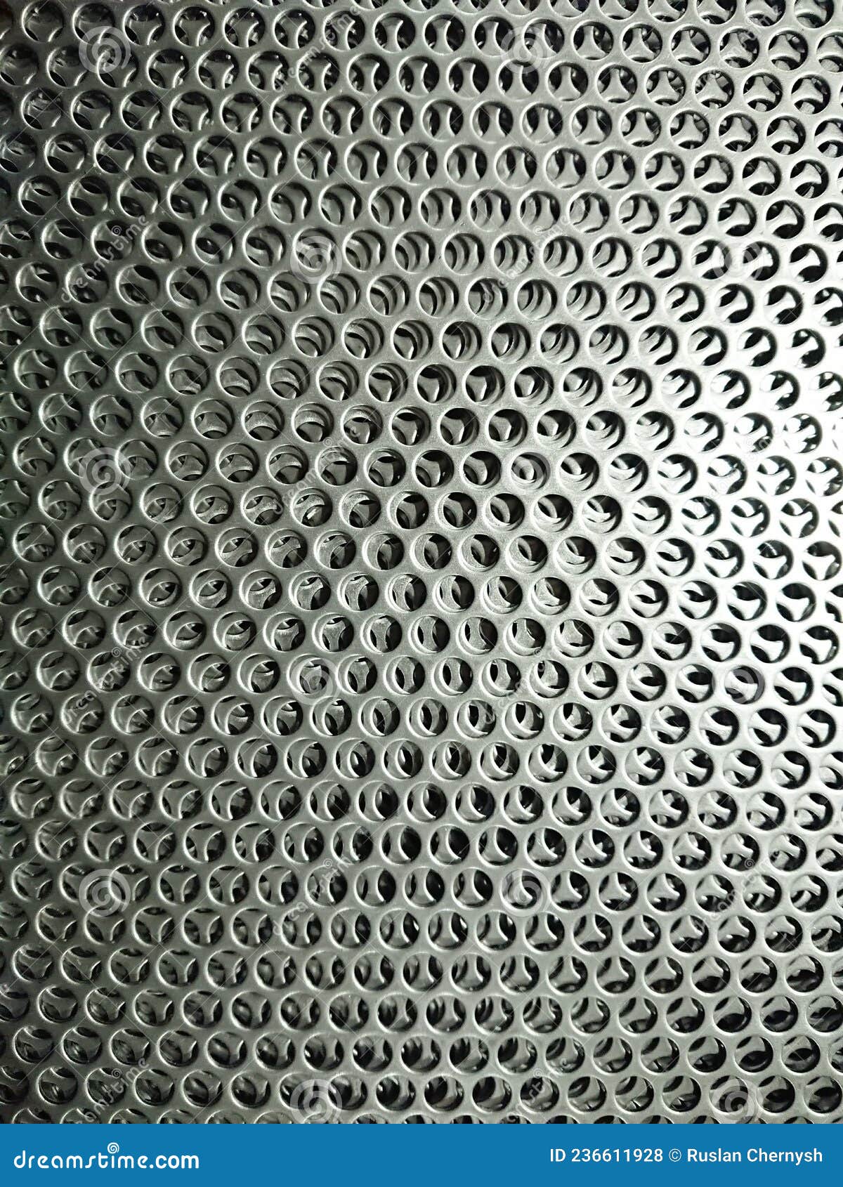 Perforated steel stock photo. Image of process, perforated - 236611928
