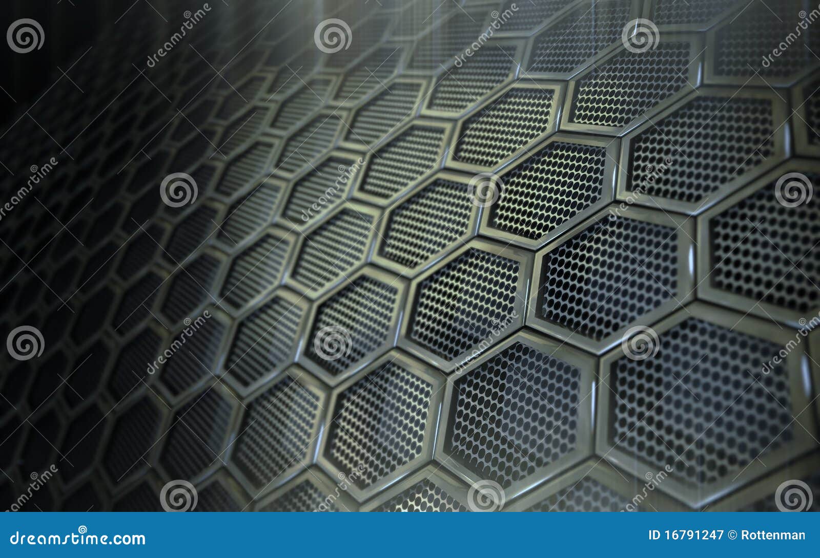 Perforated Steel Background Stock Illustration - Illustration of frame ...