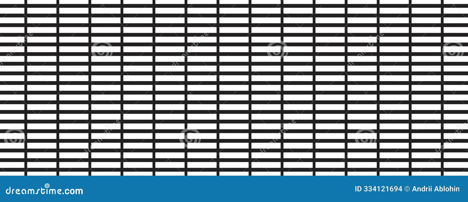 Perforated Surface with Rectangular Holes. Repeating White Rectangle ...