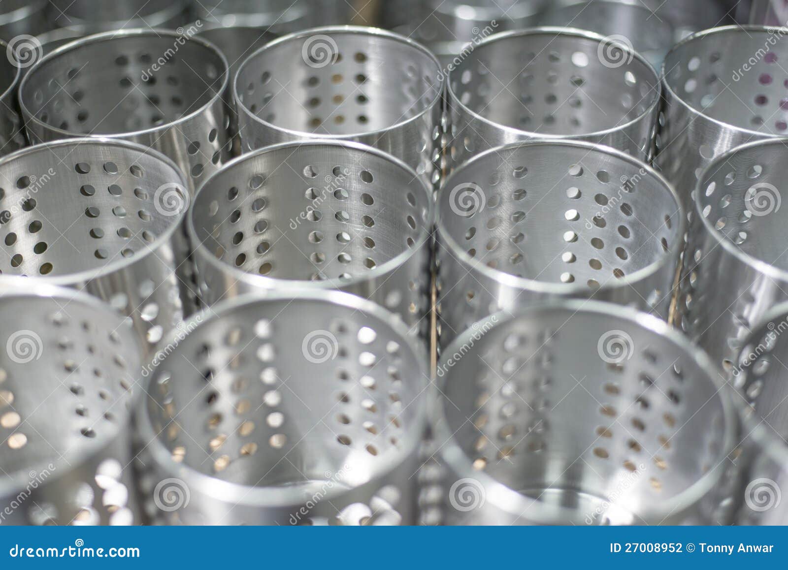 Perforated Utensil Holder stock photo. Image of holder - 27008952