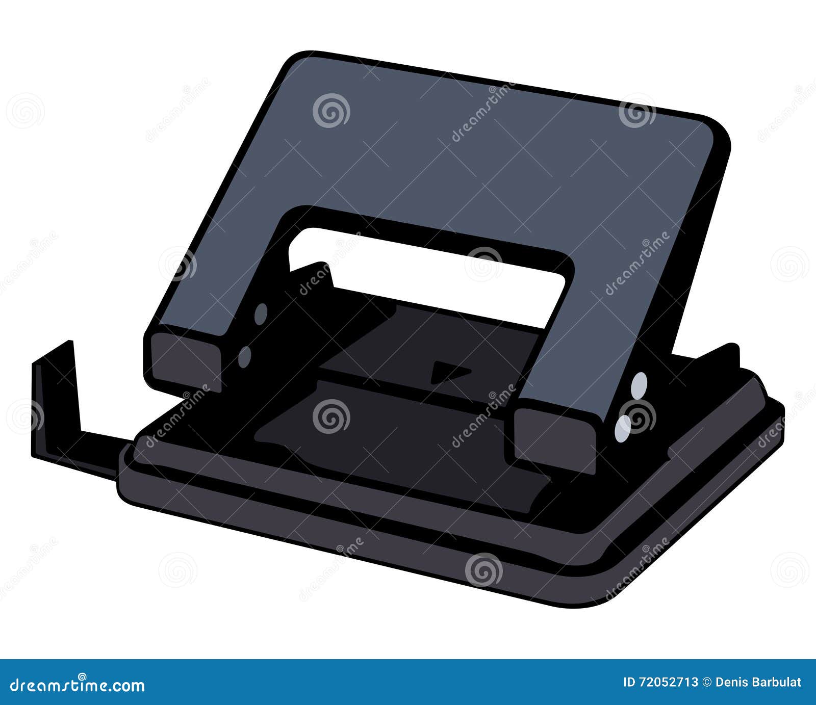 Perforateur de trou illustration de vecteur. Illustration du ...