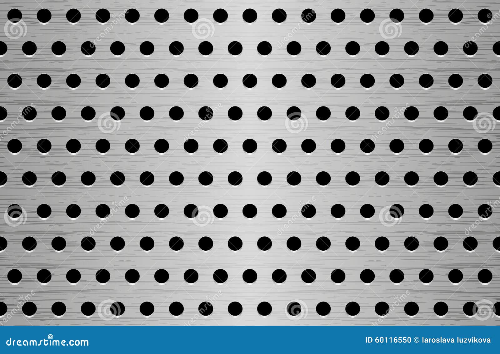 Perforation metal texture stock vector. Illustration of pattern - 60116550