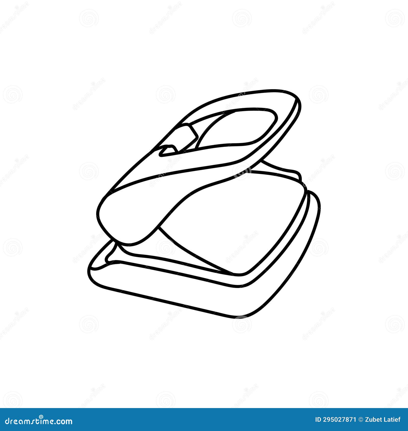 Perforation Paper Tool Line Creative Logo Stock Illustration ...