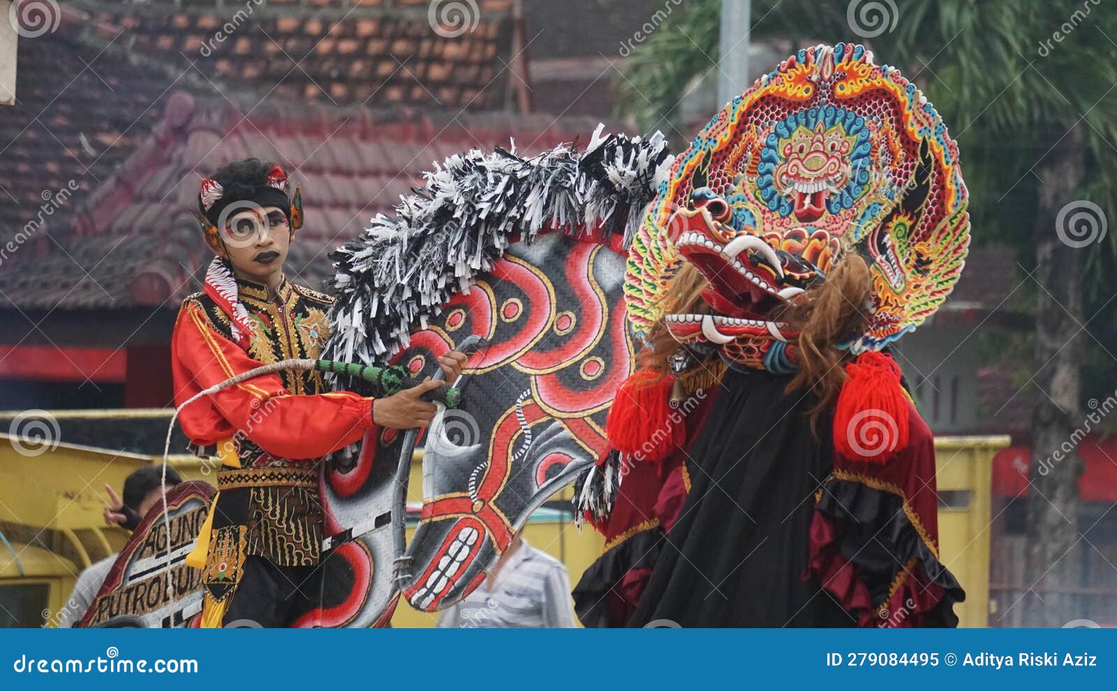 The Perform of Barong Dance. Barong is One of the Indonesian ...
