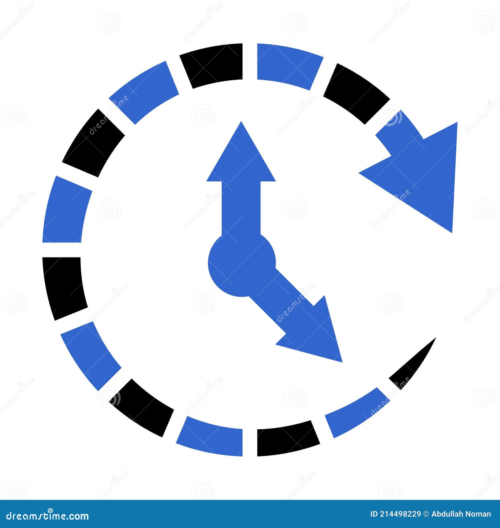 Performance Analysis Icon Design Stock Vector - Illustration of minutes ...