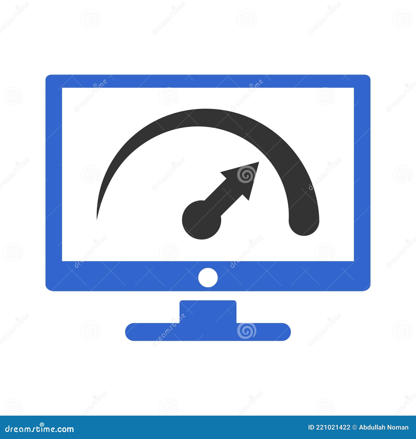 Performance analysis icon stock vector. Illustration of business ...