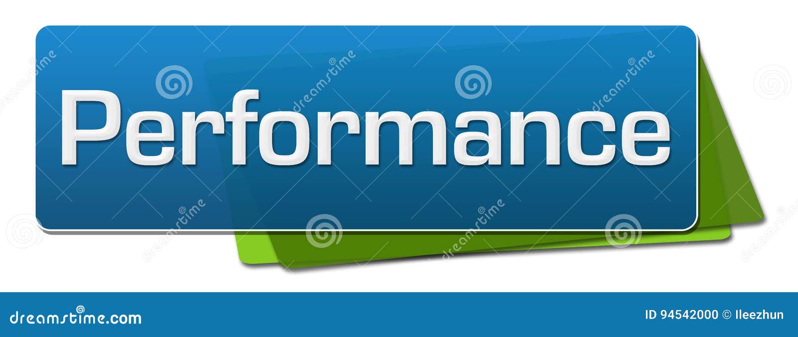 Performance Blue Green Rounded Squares Stock Illustration ...