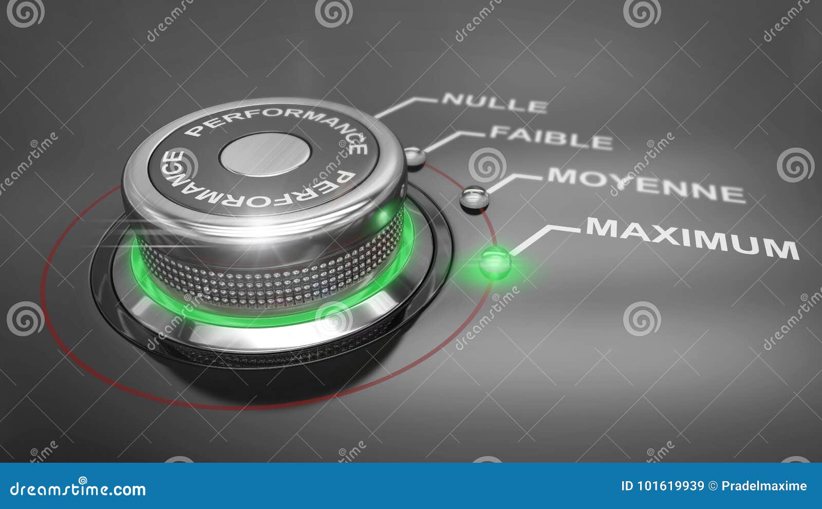 Performance button stock illustration. Illustration of speed - 101619939