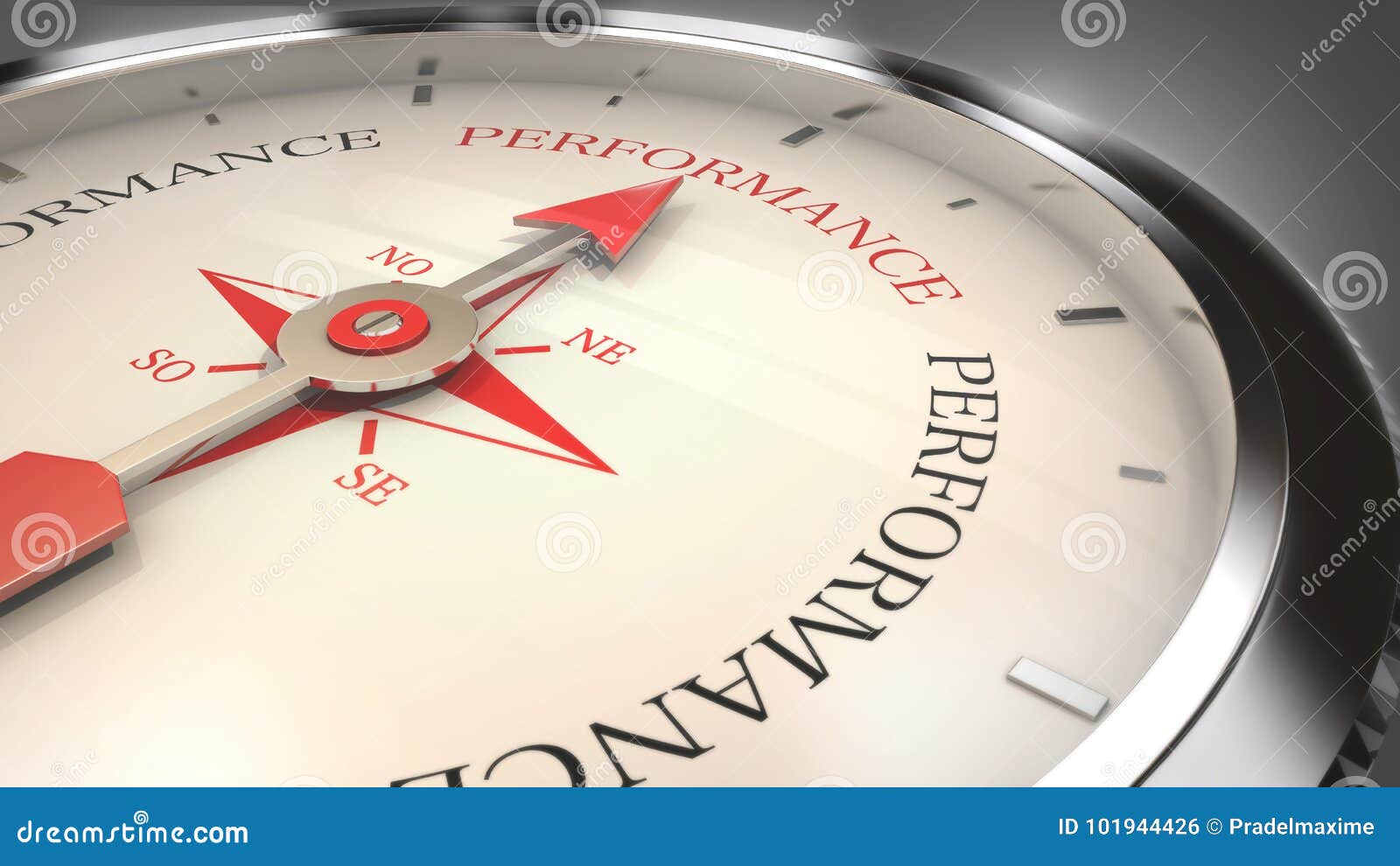 Performance compass stock illustration. Illustration of perform - 101944426