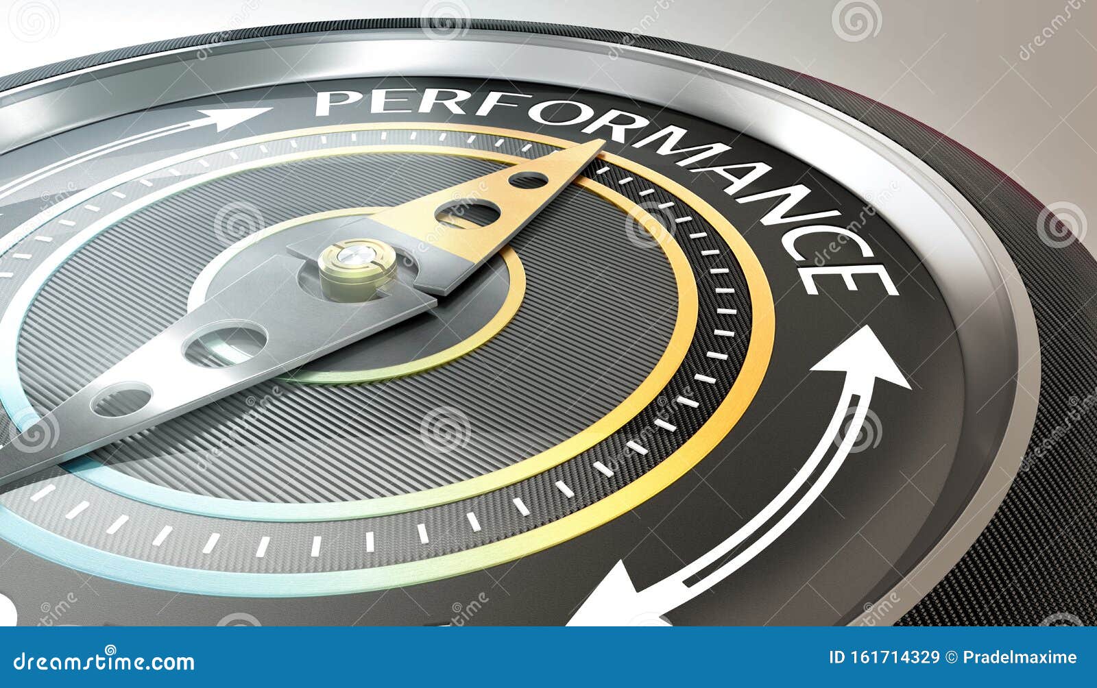 Performance Concept Compass Stock Illustration - Illustration of arrow ...
