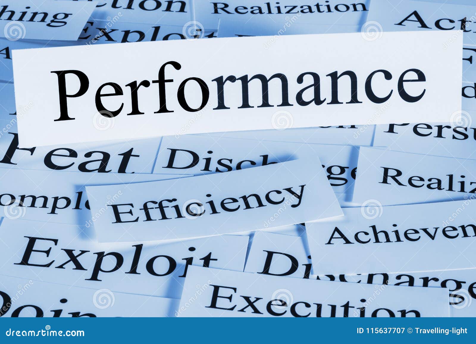 Performance and Words stock image. Image of realization - 115637707