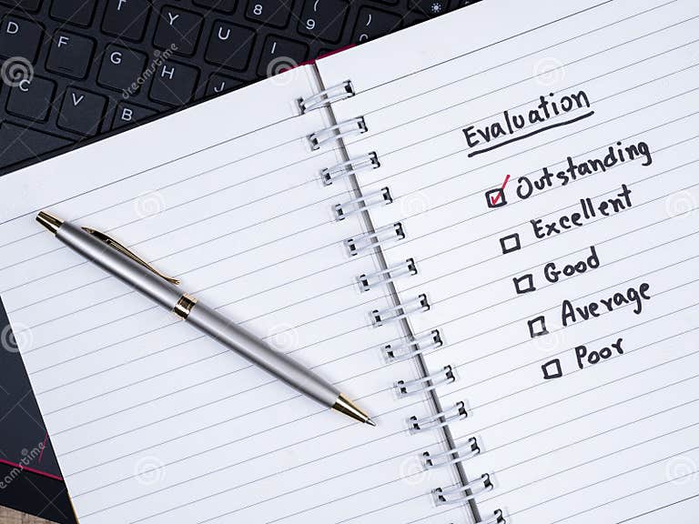 Performance Evaluation Check Box 19 Stock Image - Image of checkbox ...