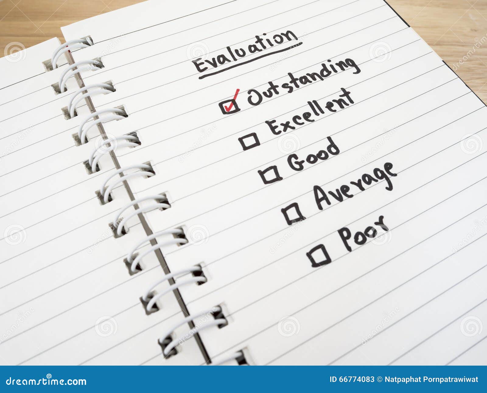 Performance Evaluation Check Box 12 Stock Image - Image of idea ...