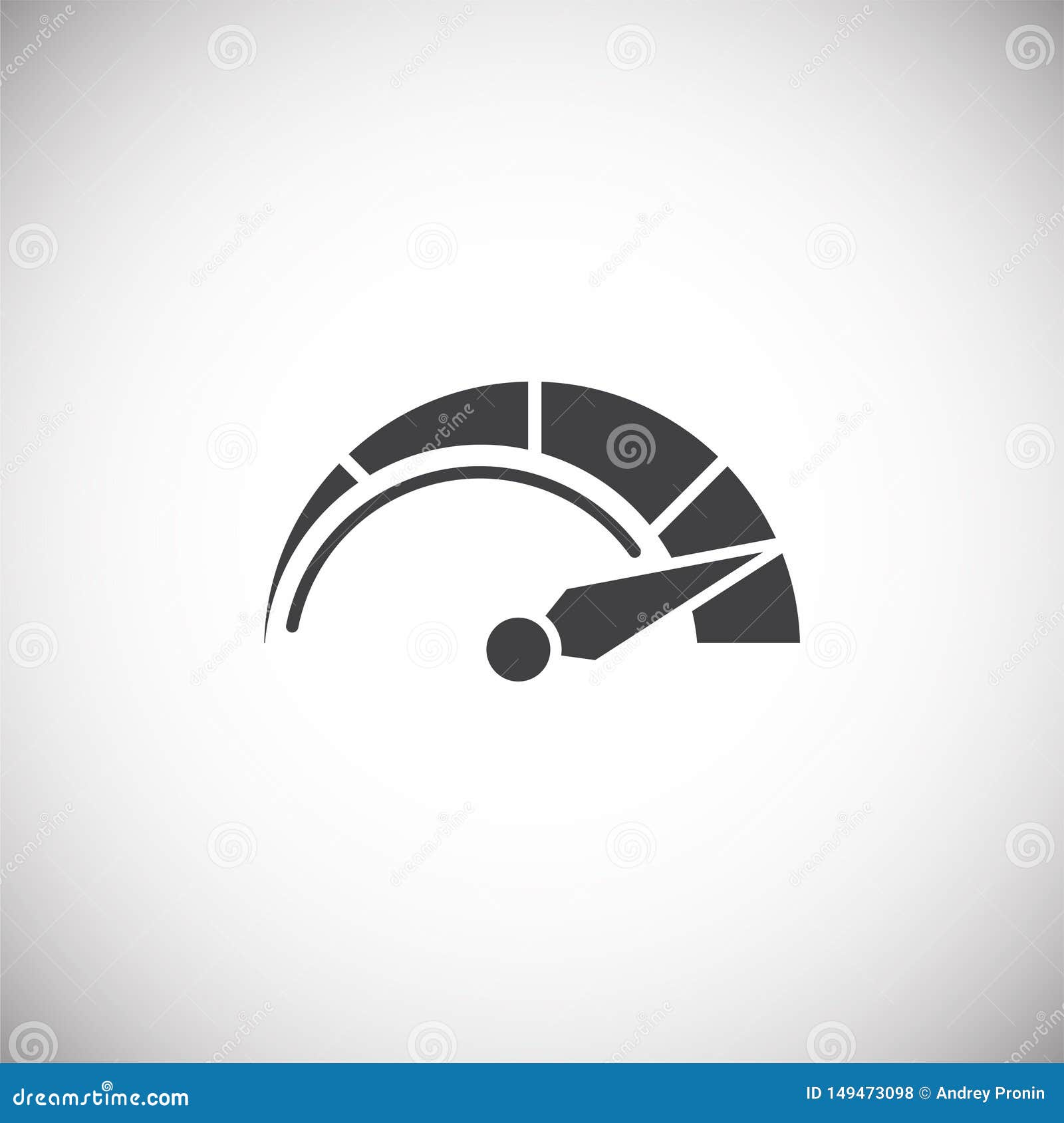 Performance Icon on Background for Graphic and Web Design. Simple ...