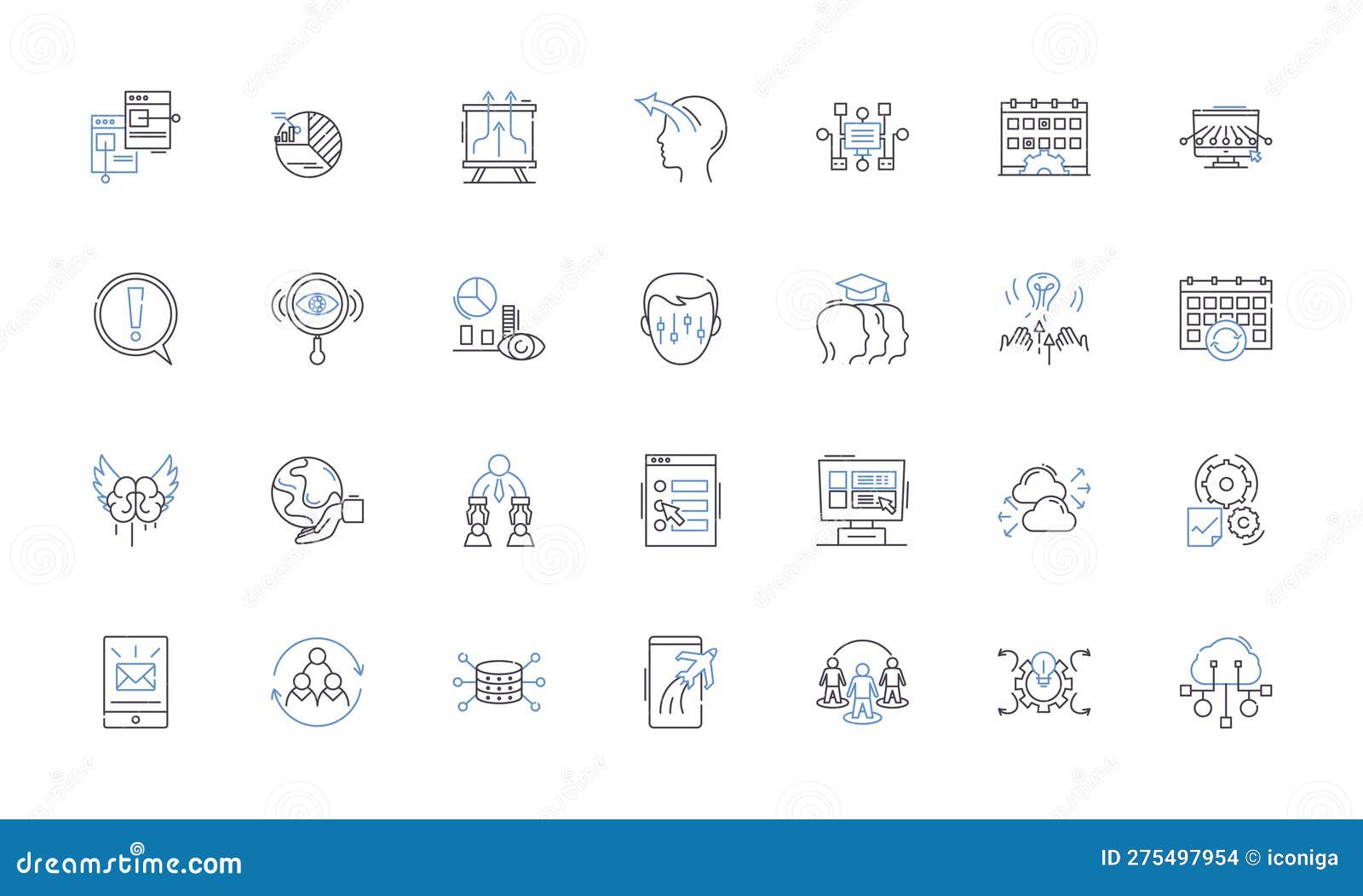 Performance Improvement Line Icons Collection. Enhance, Optimize ... Performance Improvement Line Icons Collection. Enhance, Optimize ...