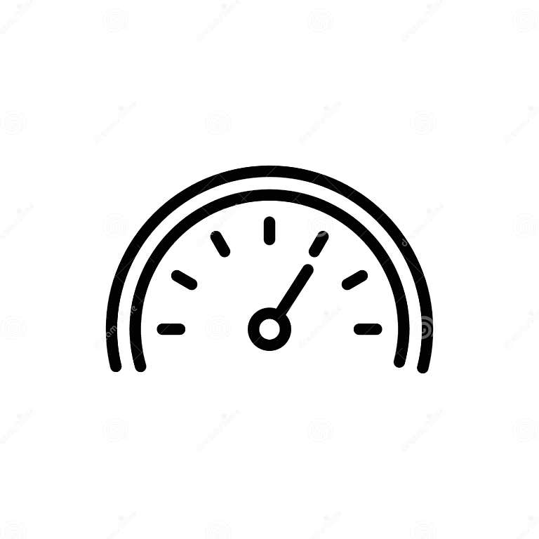 Performance indicator icon stock vector. Illustration of level - 330178281