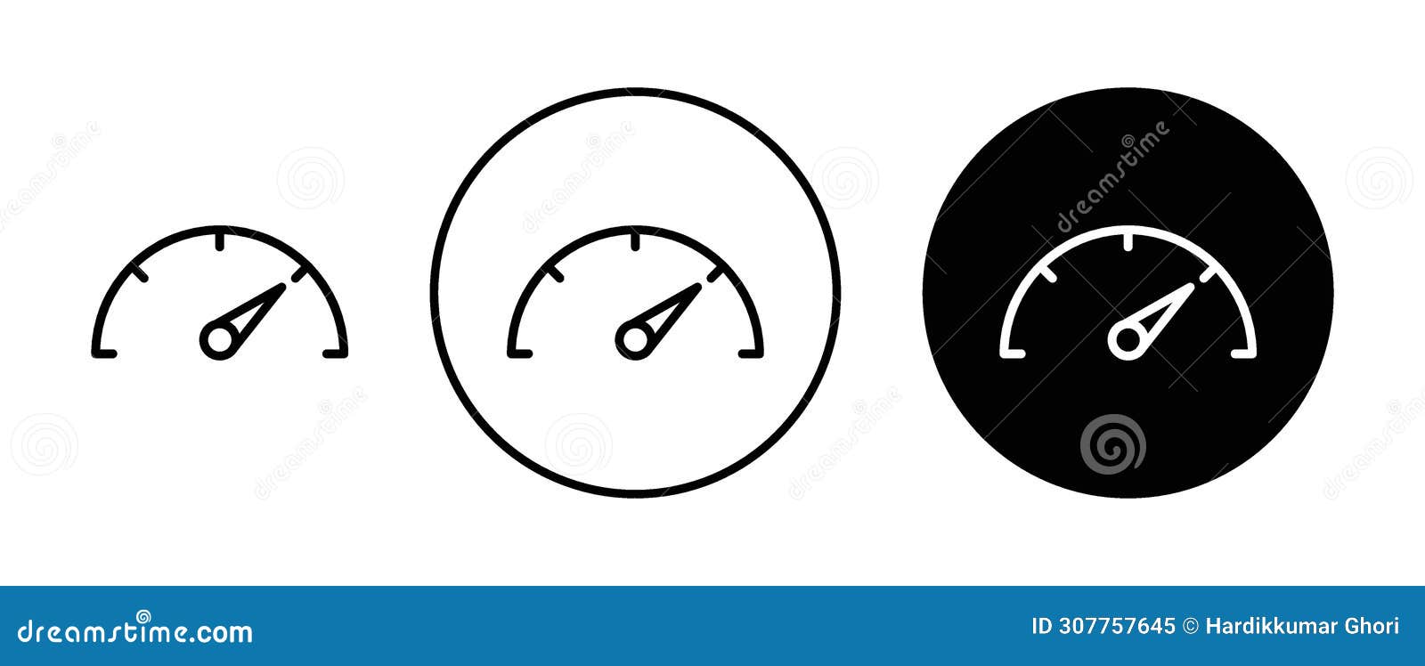 Performance indicator icon stock vector. Illustration of mileage ...