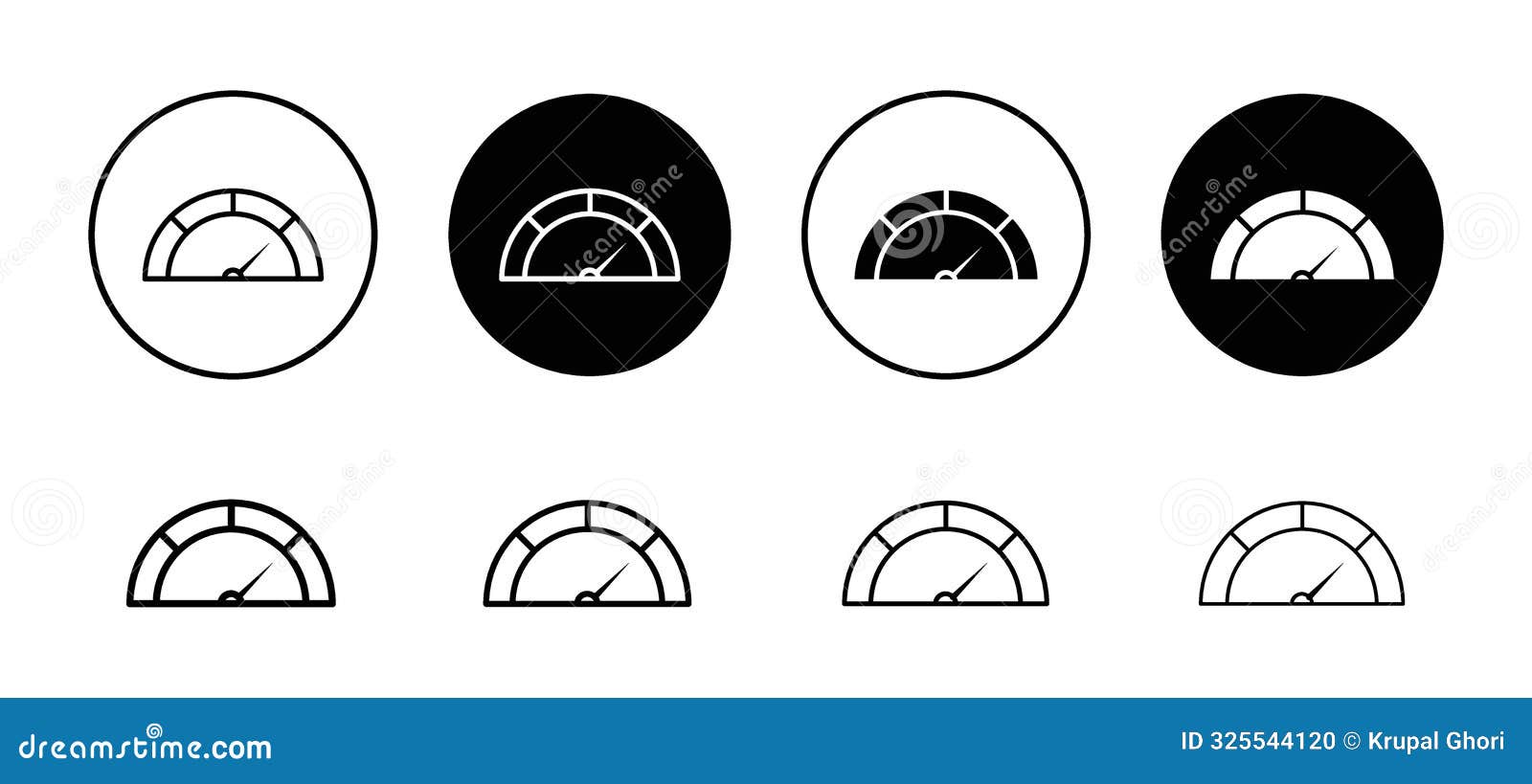 Performance Indicator Icon Vector Set Collection for Web Stock Vector ...