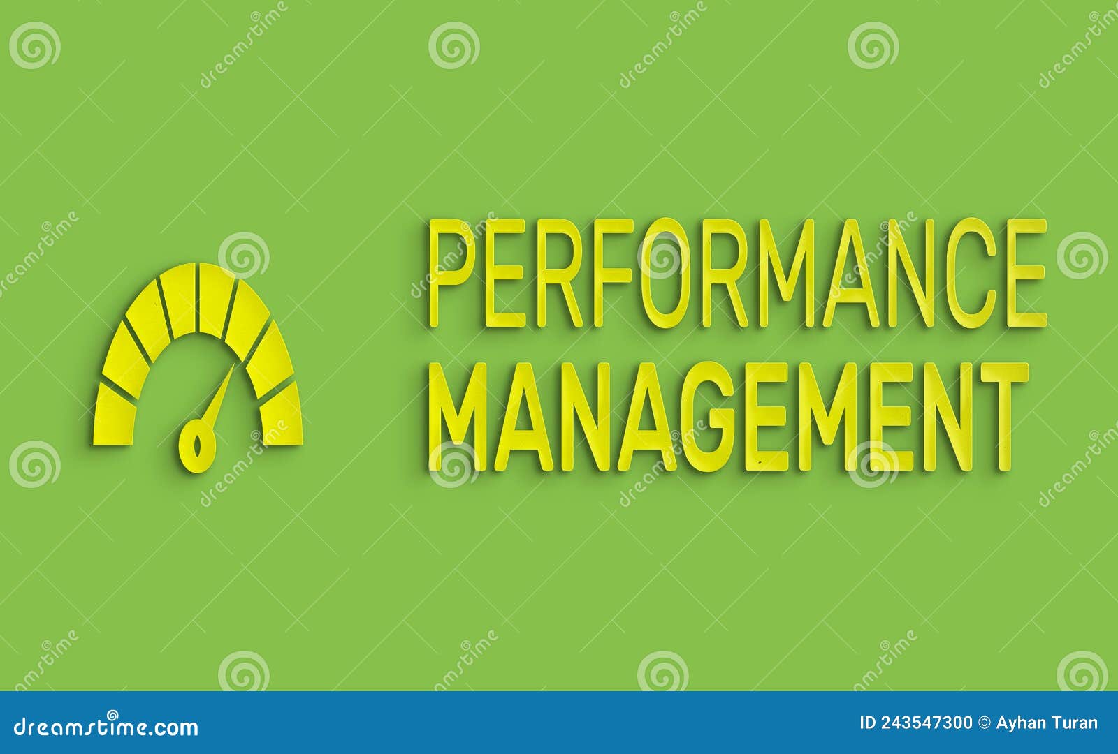 Performance Management Background Concept.icon Stock Illustration ...