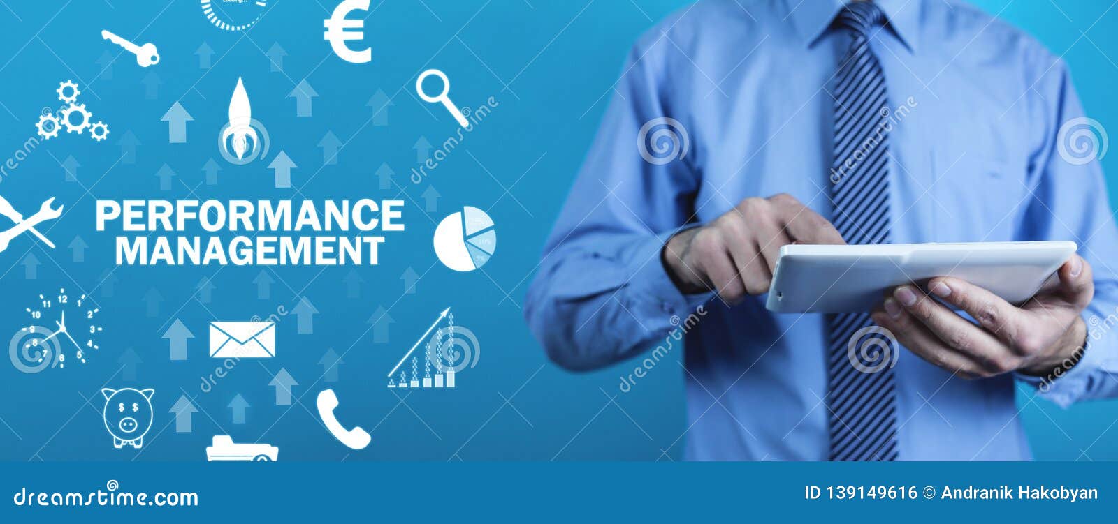 Performance Management. Business Technology Concept Stock Photo - Image ...