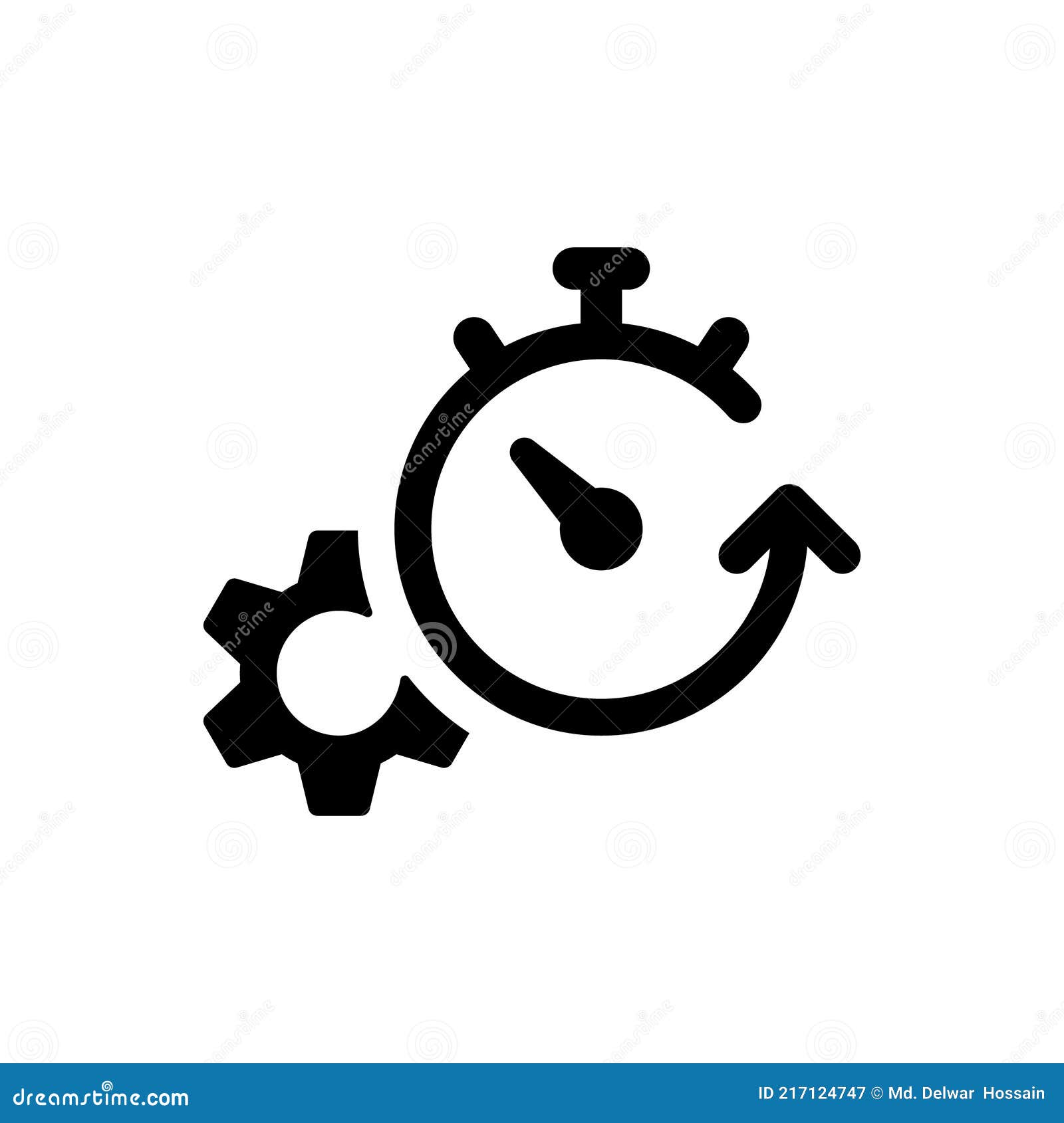 Performance measure icon stock vector. Illustration of rate - 217124747