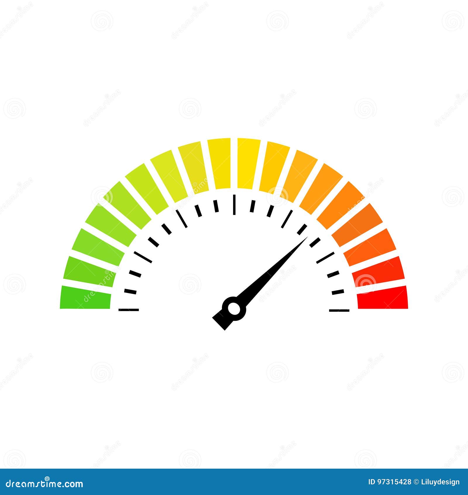 Performance Measurement. Icon Vector, Logo Illustration Stock Vector ...