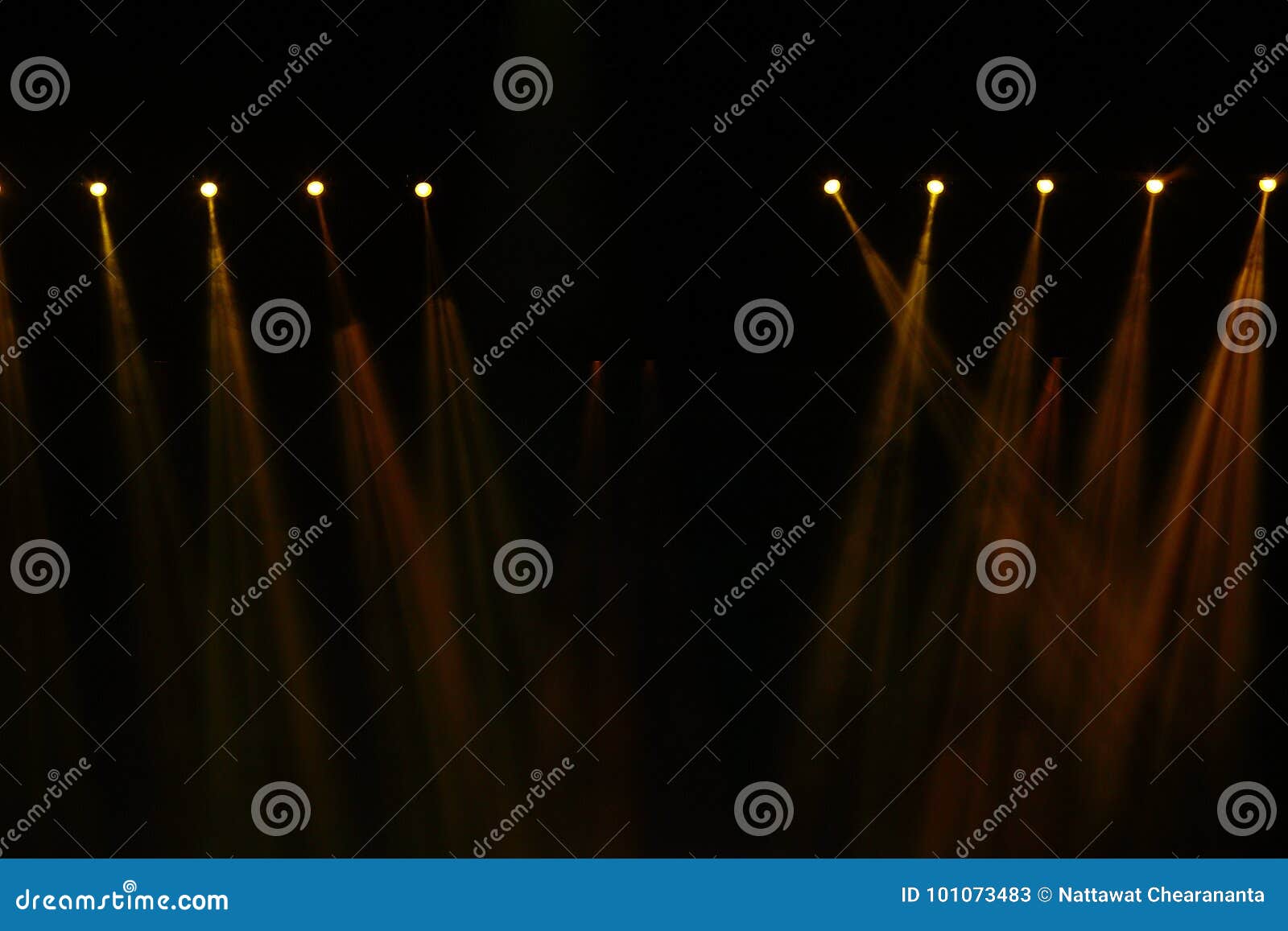 Performance Moving Lighting on Construction Light Beam Ray Stock Image ...