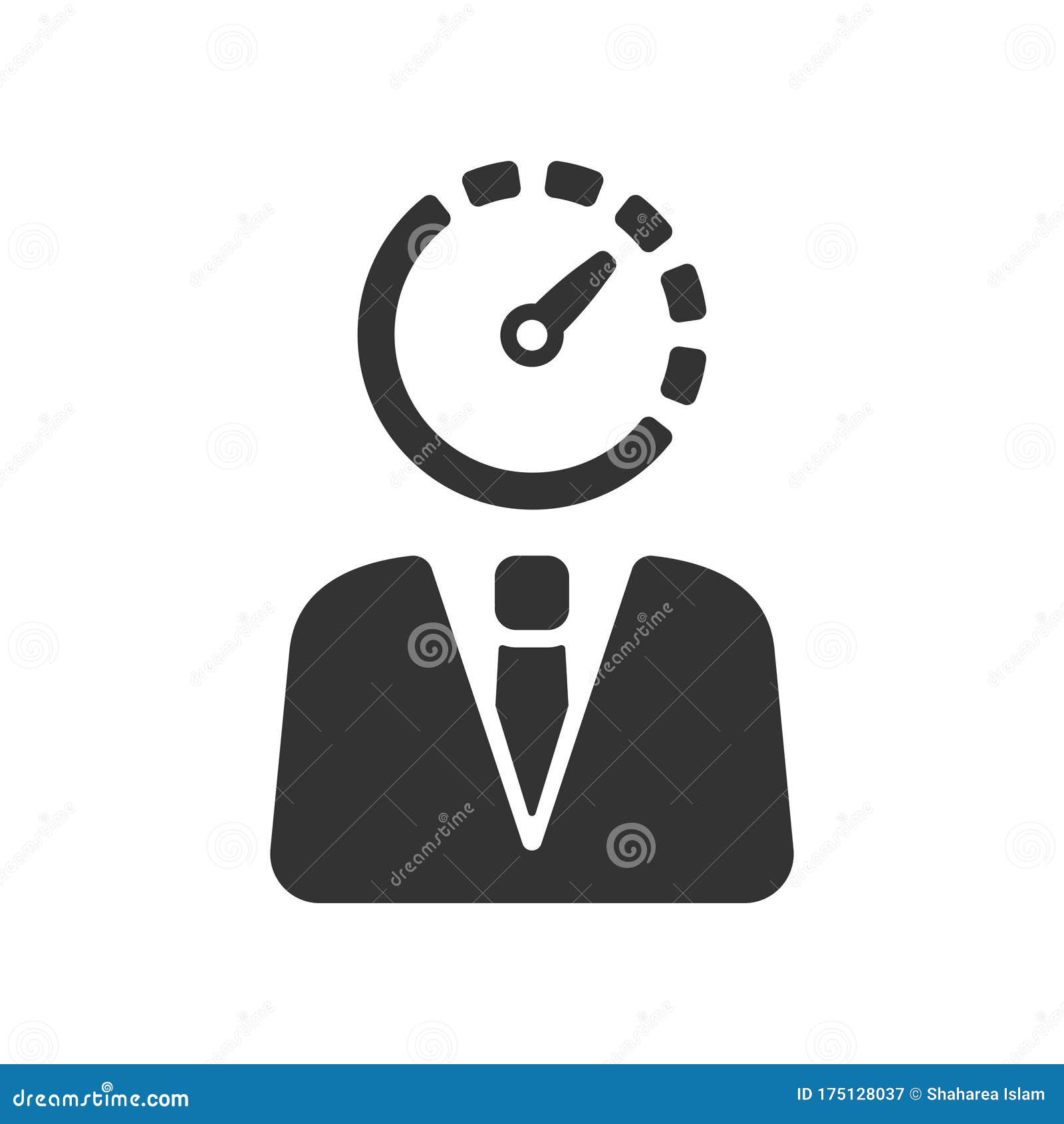 Performance, Productivity Icon Stock Vector - Illustration of vector ...