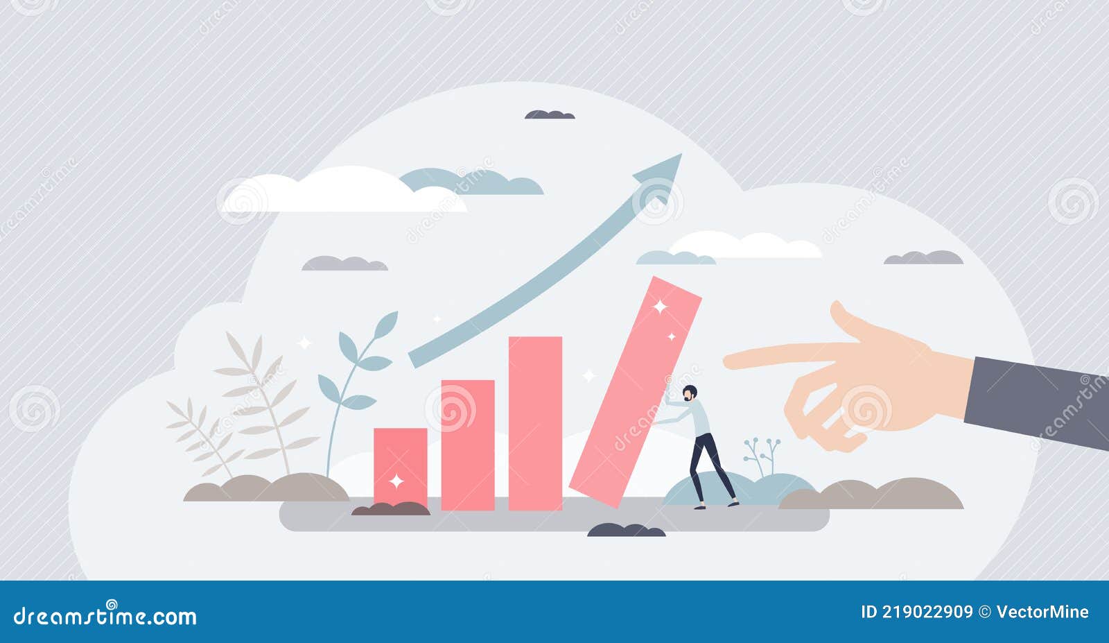 Performance Progress or Improvement with Financial Growth Tiny Person ...