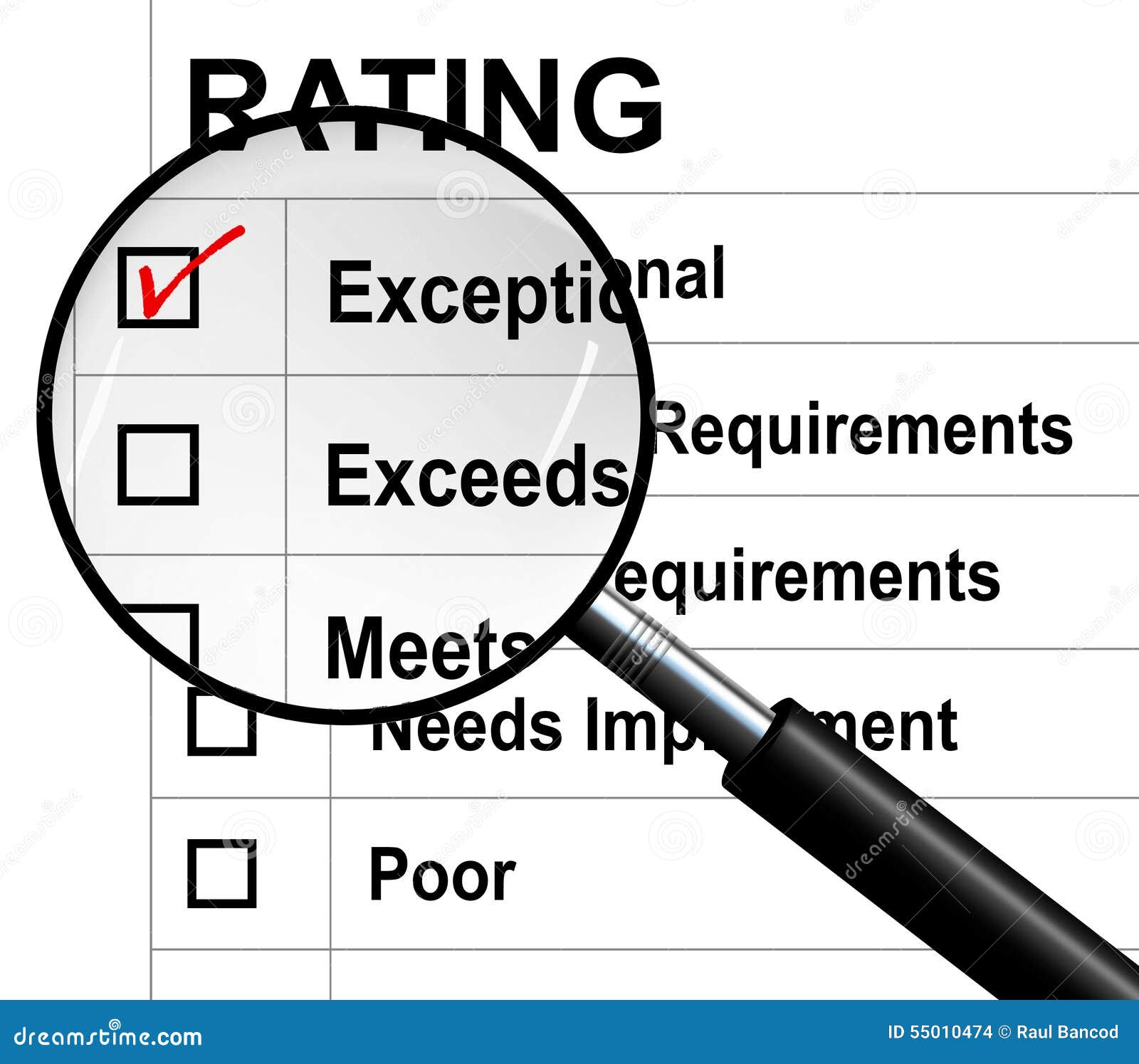 Performance Rating stock illustration. Illustration of rating - 55010474