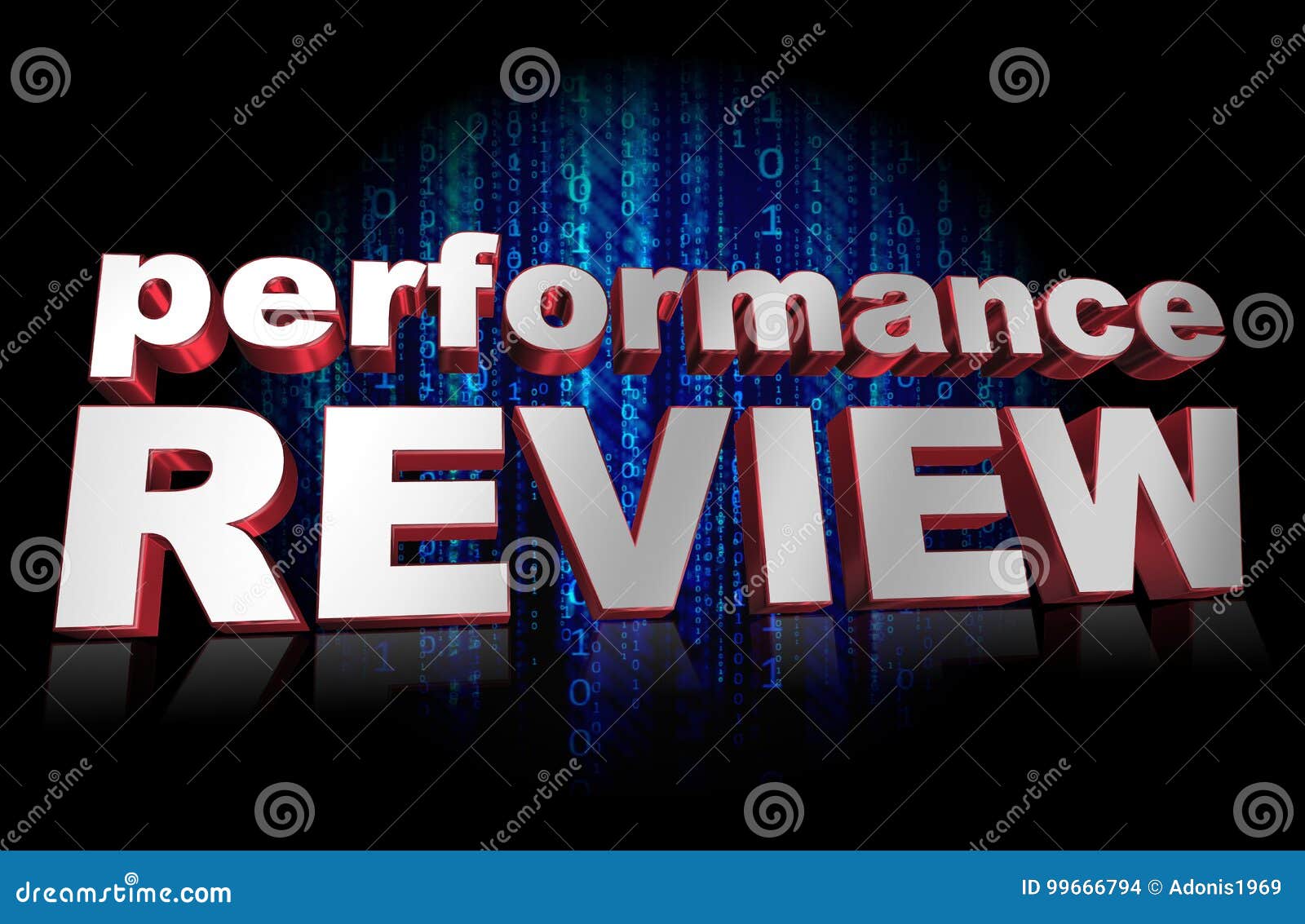 Performance Review stock illustration. Illustration of feedback - 99666794