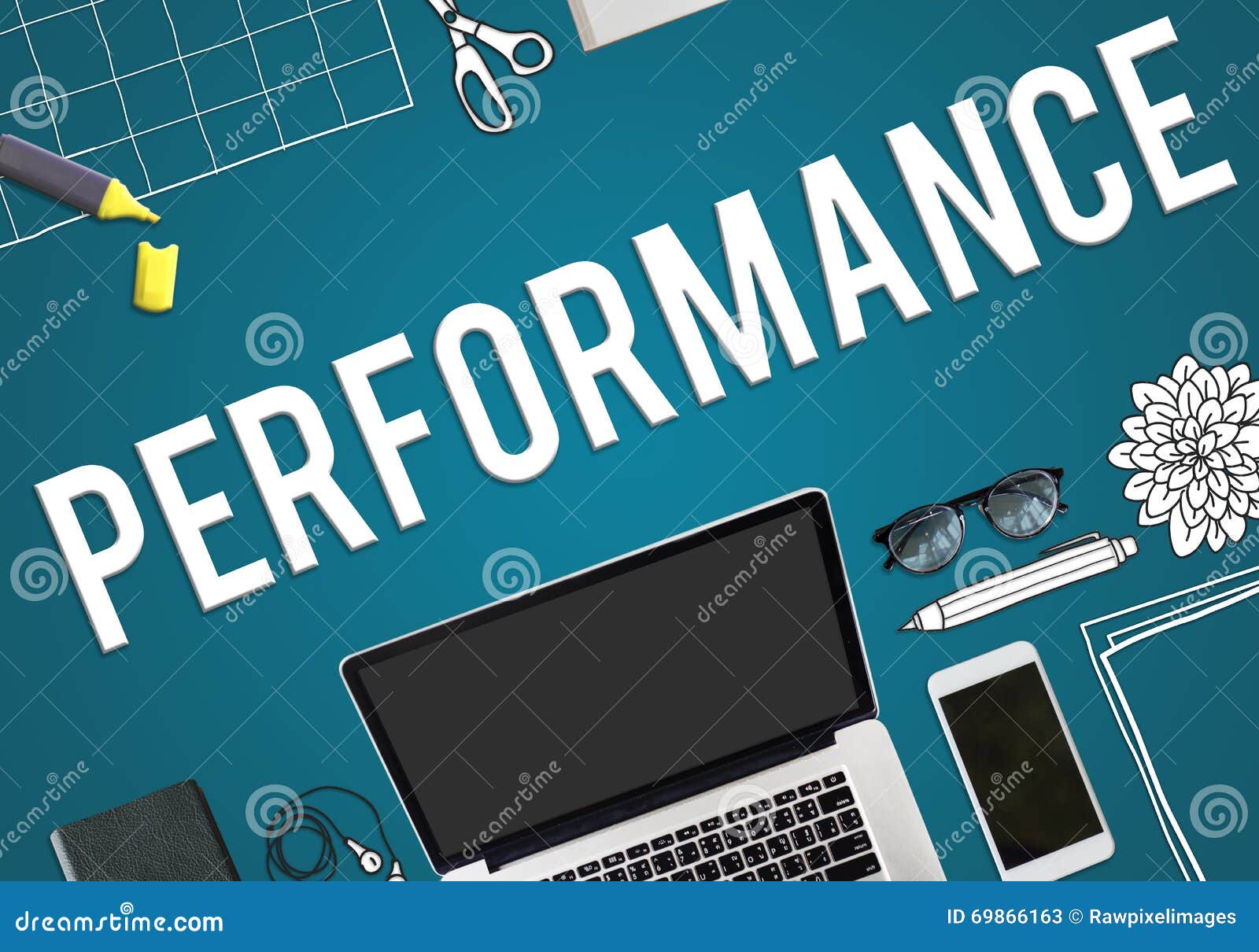 Performance Skills Talent Business Concept Stock Illustration ...