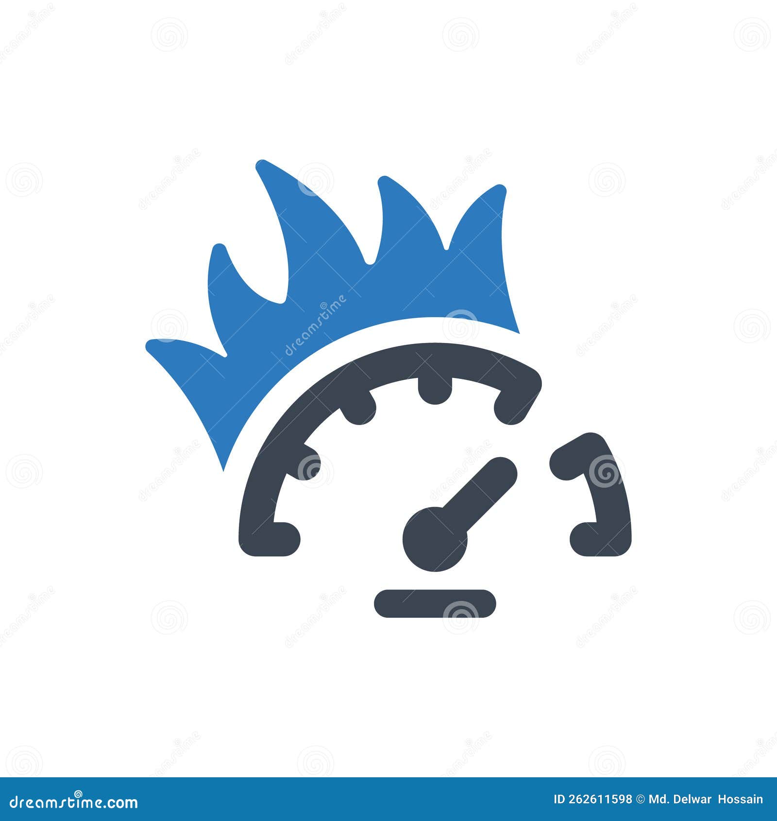 Performance Speed Time Icon Stock Vector - Illustration of sign, symbol ...