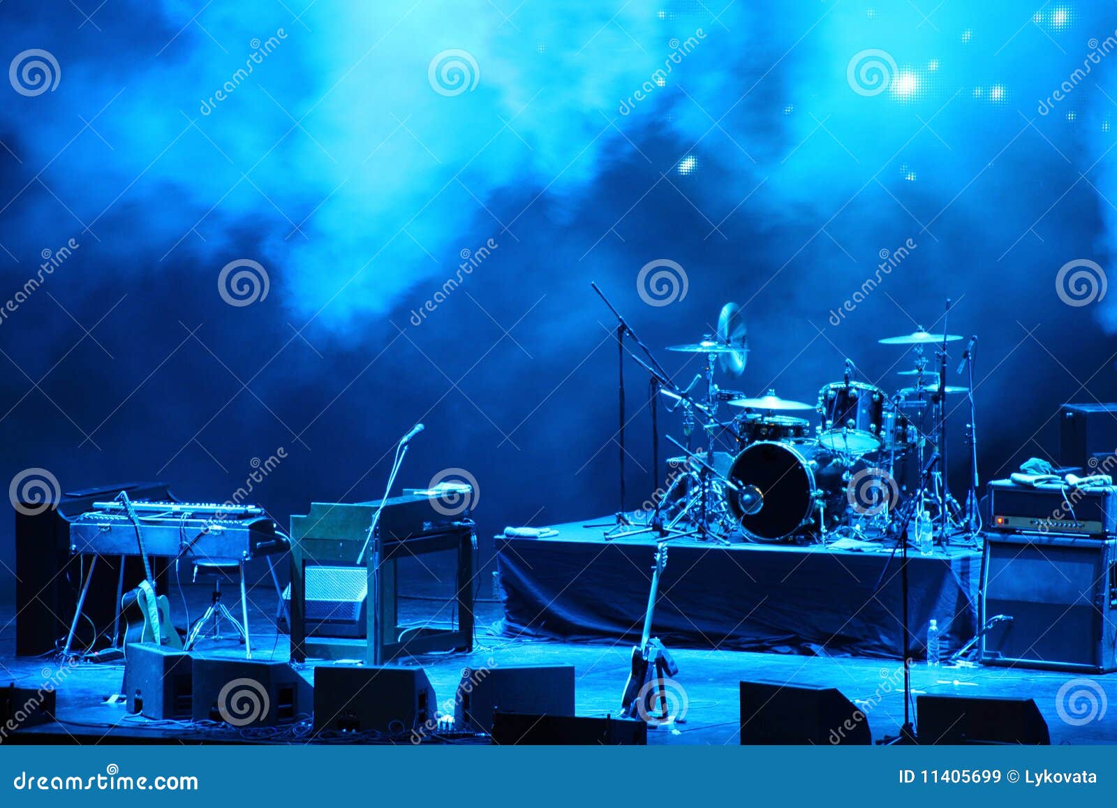 Performance stage stock image. Image of anticipation - 11405699