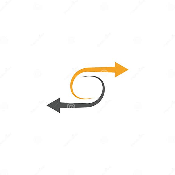 Performance Target Arrows Vector Illustration Icon Logo Template Design ...