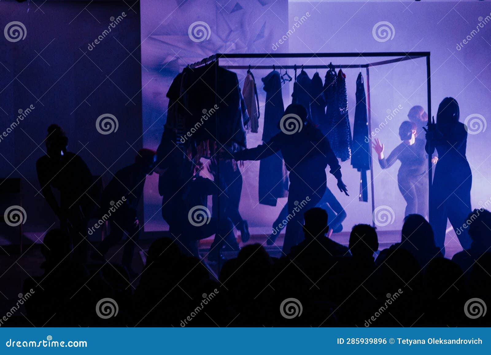 Performance in the Theater, Light Play, Performance, Acting Stock Photo ...