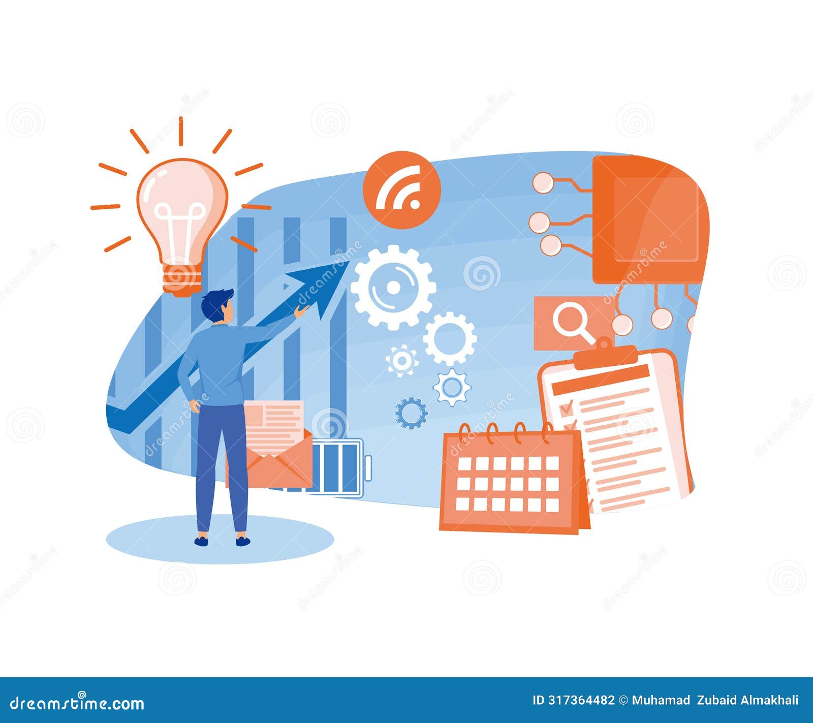 Performance Tools and Software Solutions Abstract Concept. Business ...