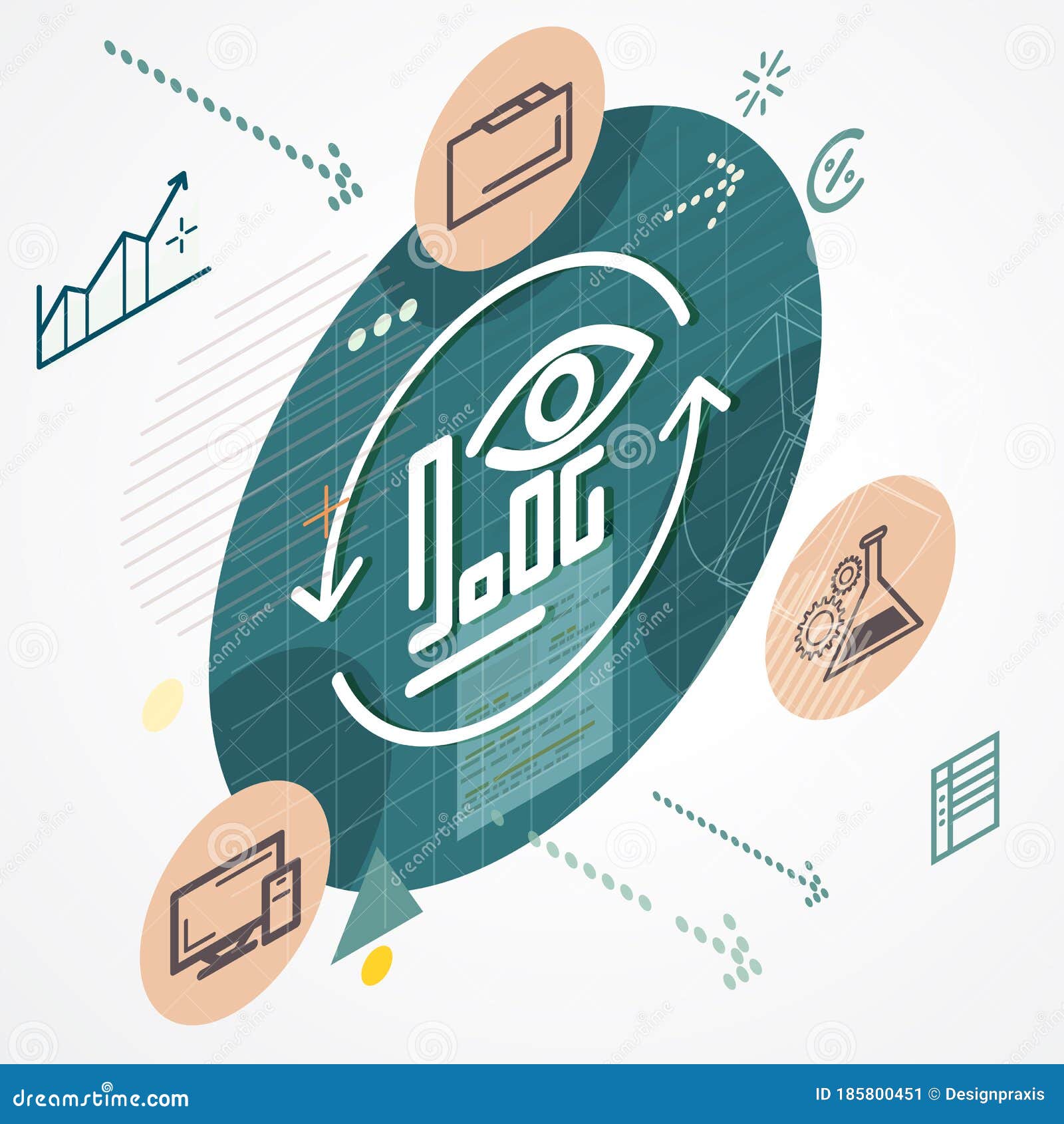 Performance Validation Abstract - Illustration Stock Vector ...