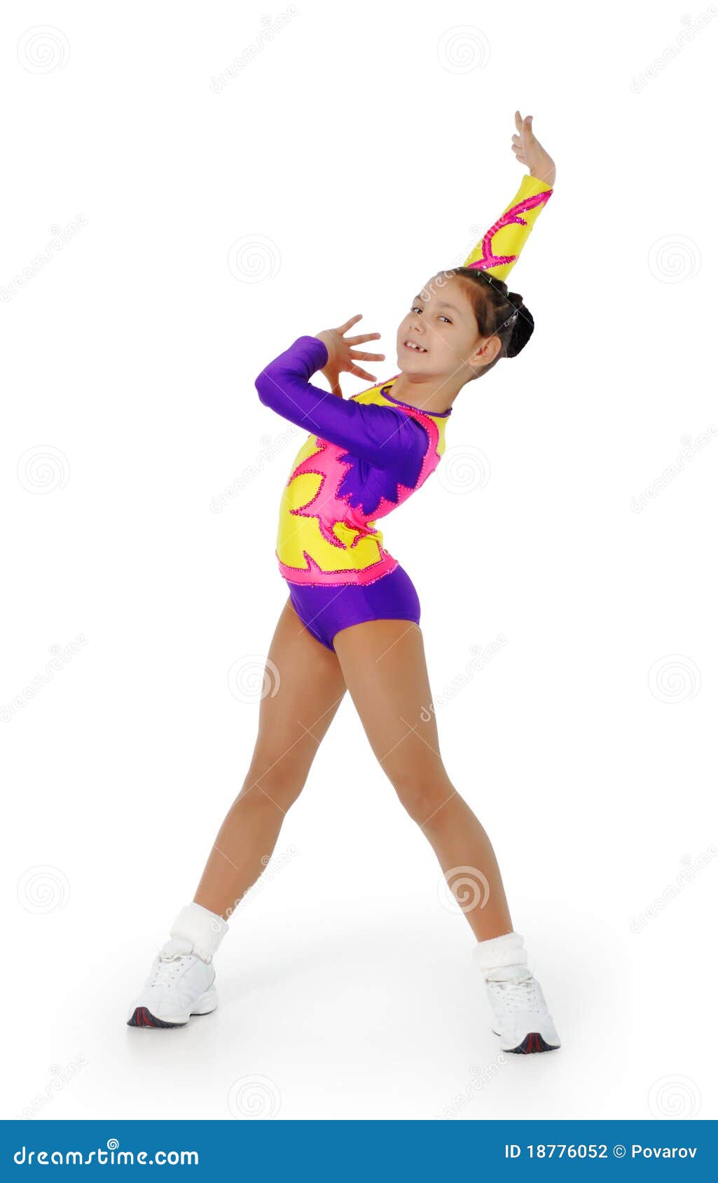 Performance by the Young Athlete Aerobics Stock Photo - Image of active ...