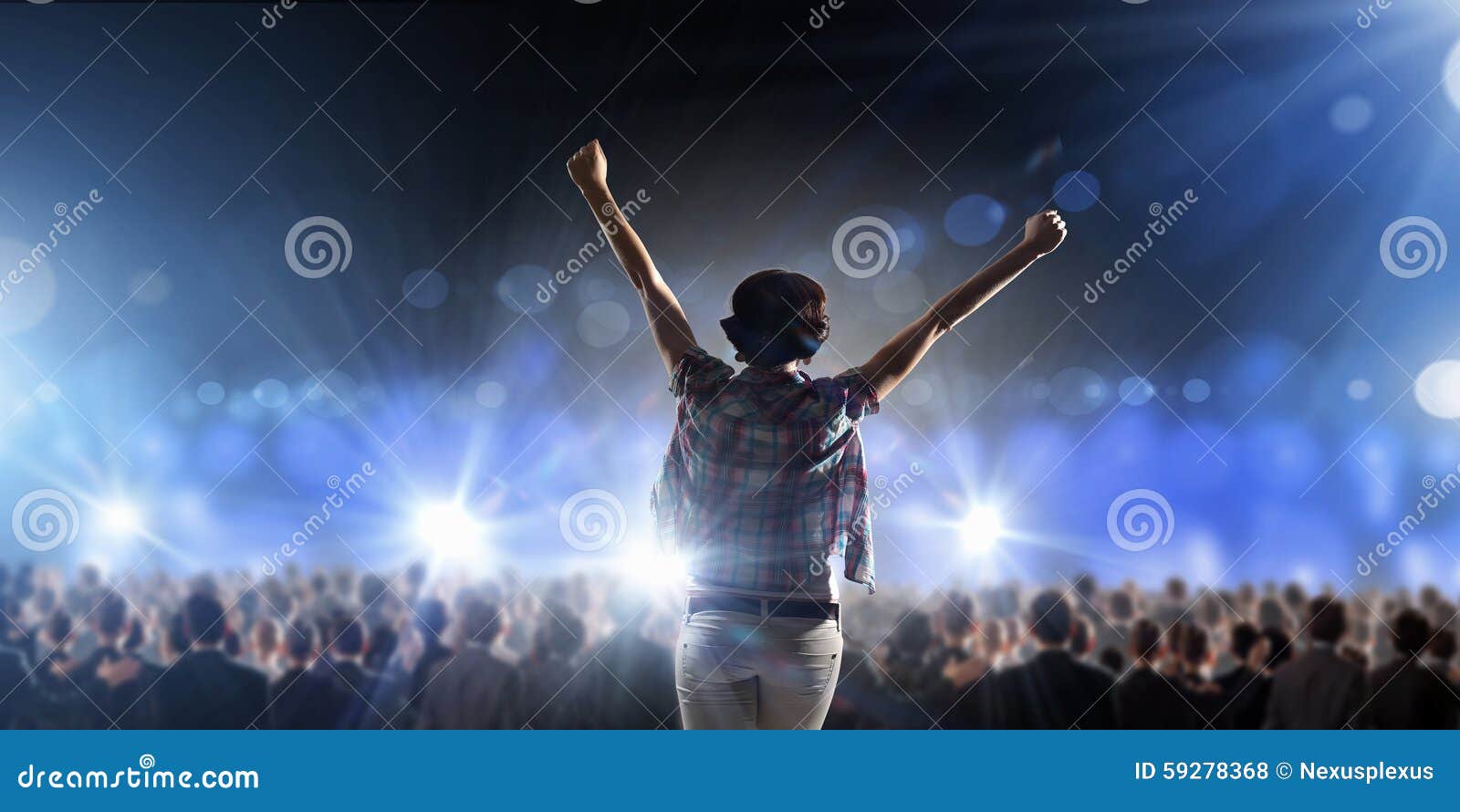 Performer on stage stock photo. Image of play, performing - 59278368