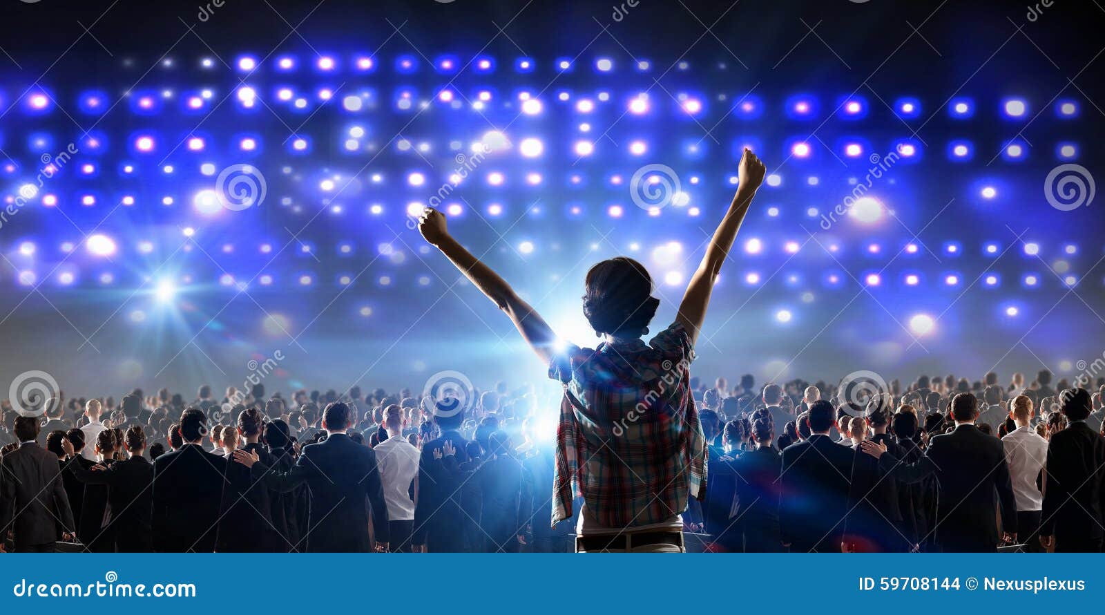 Performer on stage stock photo. Image of glory, show - 59708144