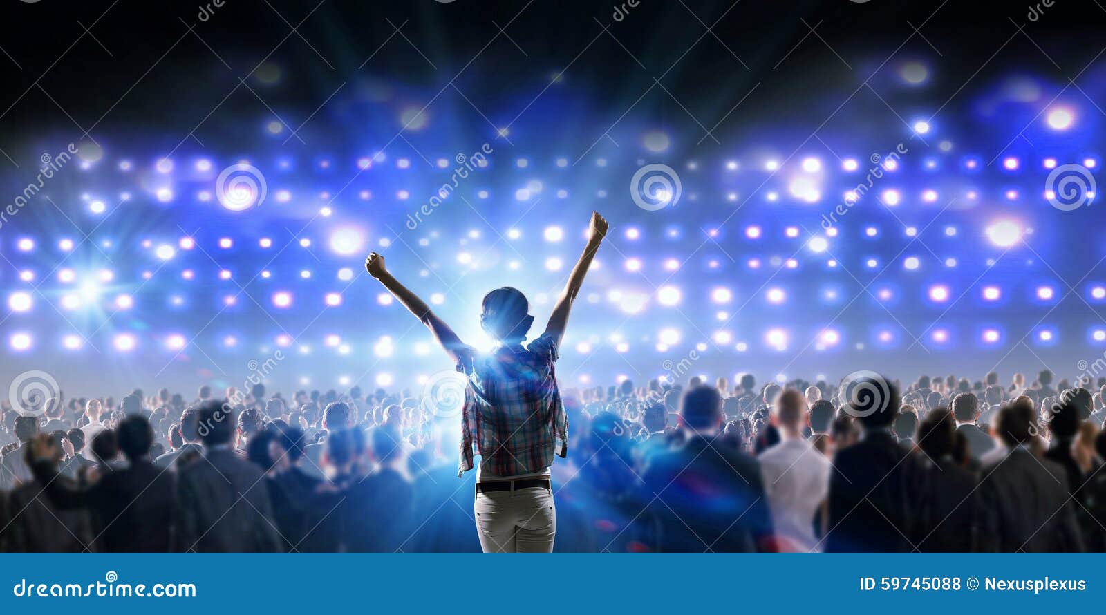 Performer on stage stock photo. Image of play, entertainment - 59745088