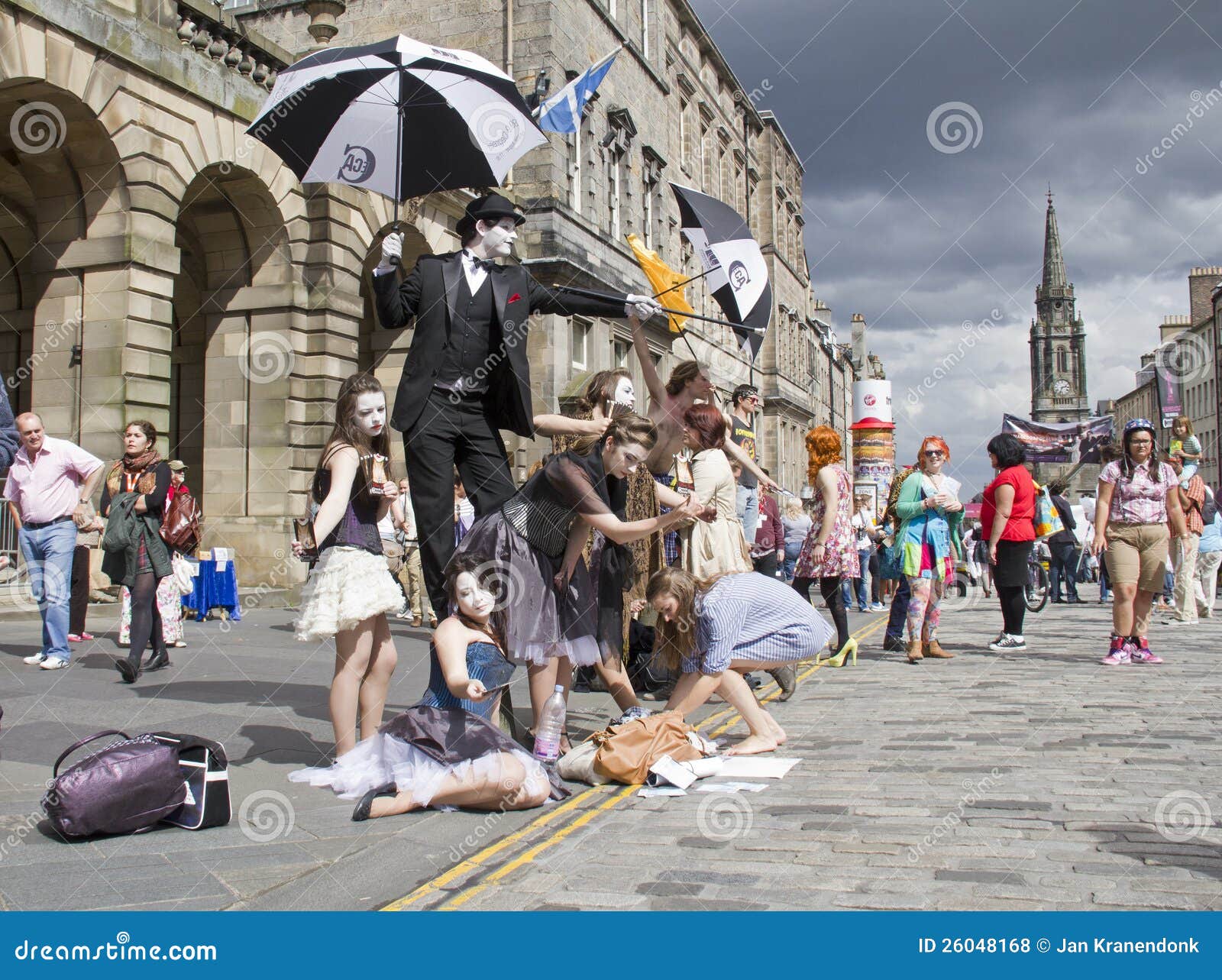 Performers at Edinburgh Festival Editorial Stock Photo - Image of ...