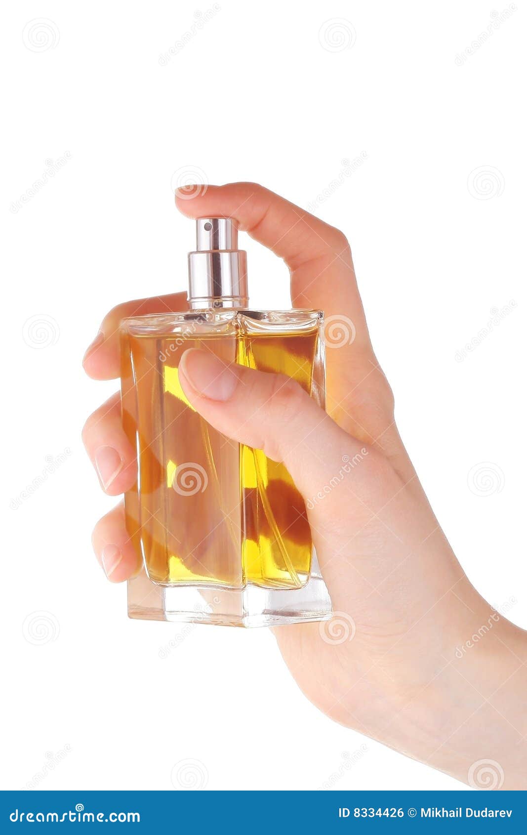 Perfume stock photo. Image of classic, container, hand - 8334426