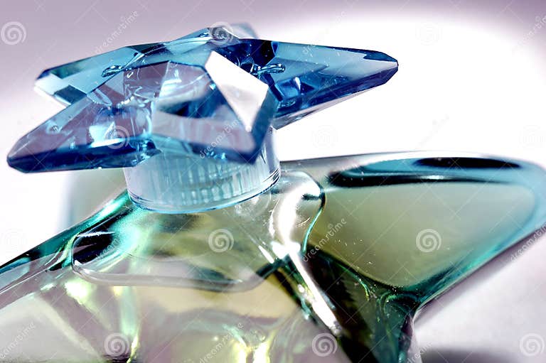 Perfume bottle stock photo. Image of glass, blue, expensive - 3196686