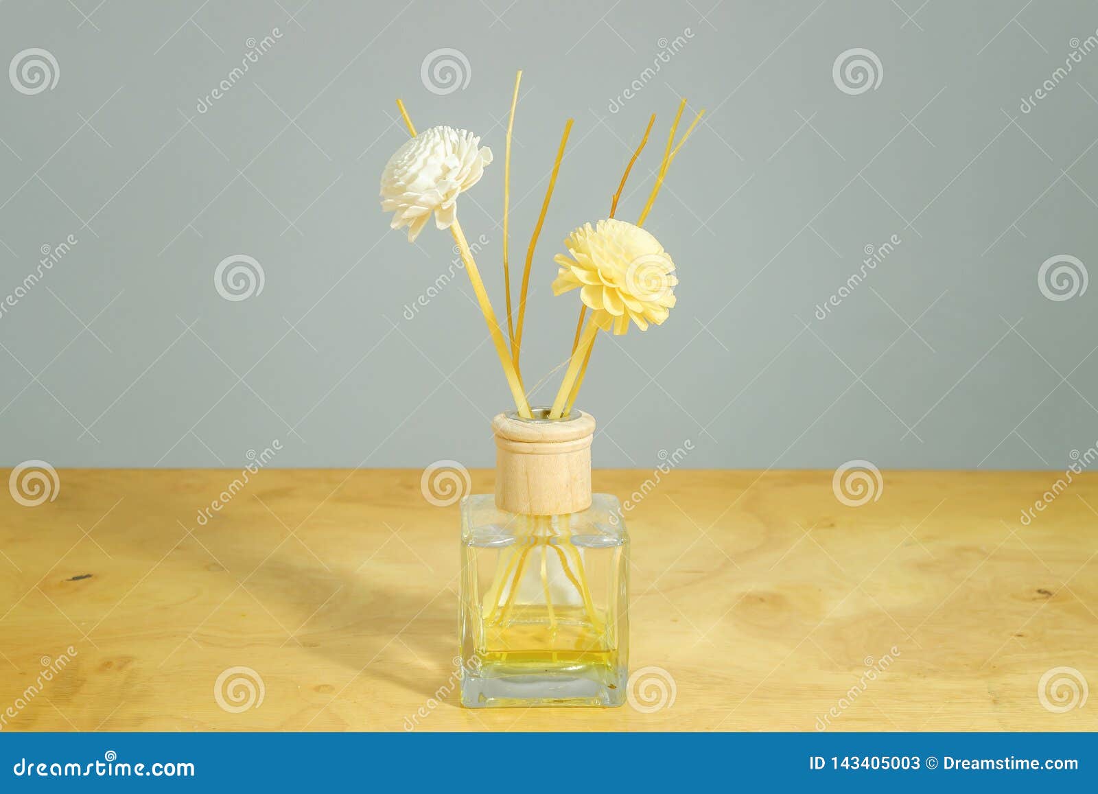 Flower Perfume Bottle on Table Background Stock Image - Image of beauty ...