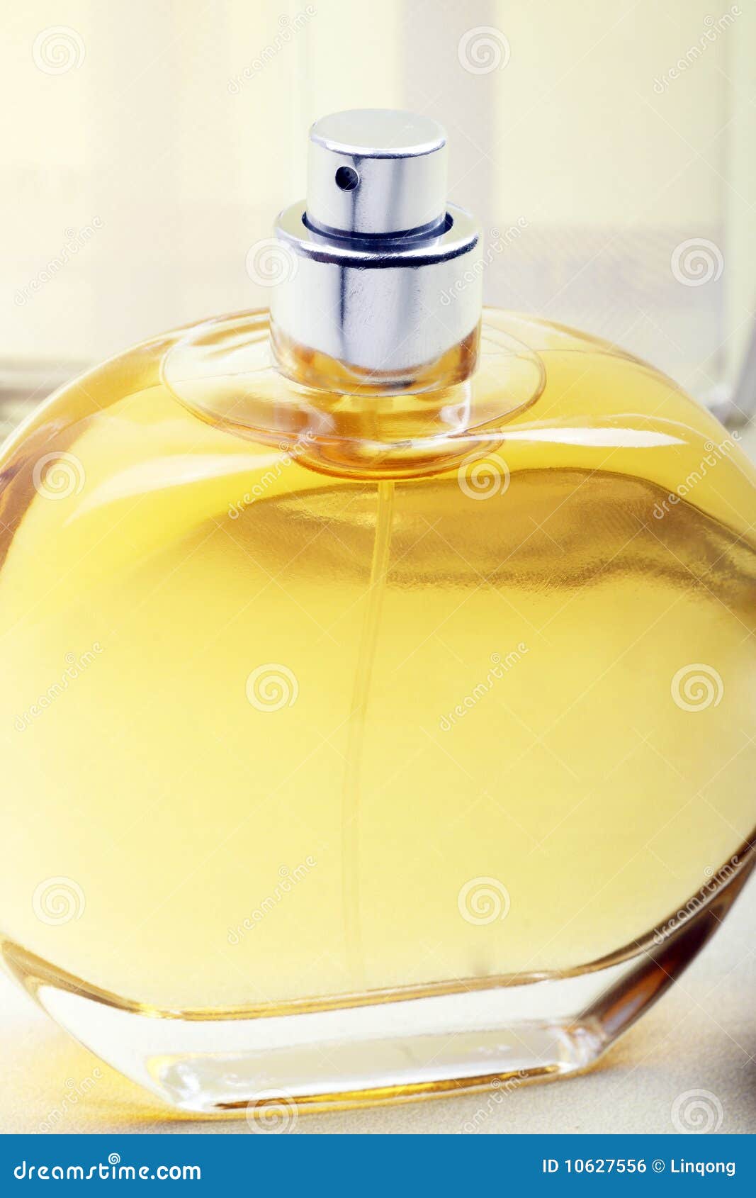 Perfume bottle close-up. stock photo. Image of background - 10627556
